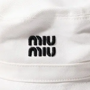 Miu Miu Drill Hat