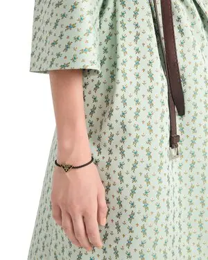 Prada Braided Nappa Leather Bracelet