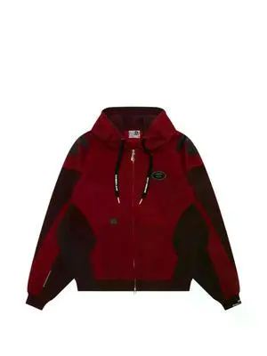 AAPE BY *A BATHING APE Moonface Zip-up Hoodie - Red