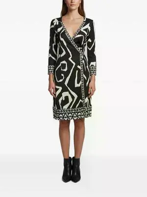 Diane Von Furstenberg Tallulah Midi Wrap Dress