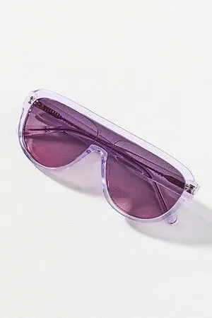 ELEVENTH HOUR Translucent Aviator Sunglasses - Lavender