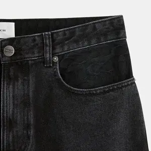 COACH OUTLET Taper Jeans In Organic Cotton