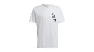Adidas Essentials Brandlove T-shirt - White Black