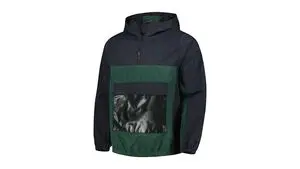 Nike Liverpool Anorak Hoodie Quarterzip Jacket - Green