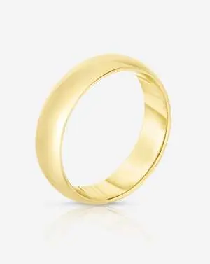 Ring Concierge Mm Comfort Fit Wedding Band - Platinum