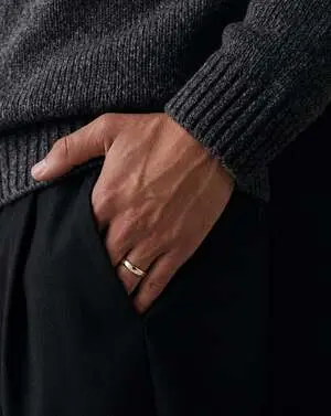 Ring Concierge Comfort Fit Wedding Band - Platinum