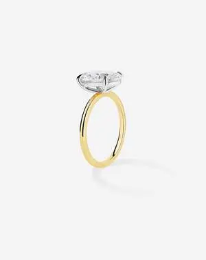 Ring Concierge 2.15 Ct. Oval Lab Diamond Engagement Ring In Whisper Thin® Setting