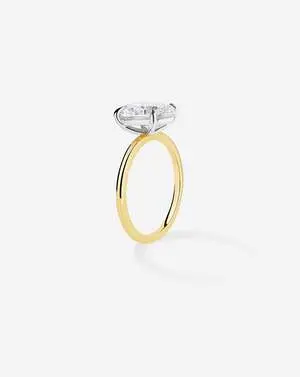 Ring Concierge 2.17 Ct. Round Brilliant Lab Diamond Engagement Ring In Whisper Thin® Setting