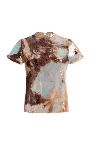 Paris Georgia Mermaid Sequined T-shirt