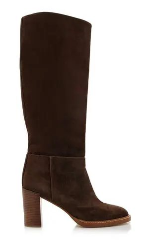 Gabriela Hearst Bocca Suede Knee-high Boots - Brown