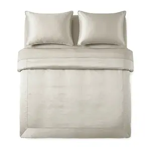 PURE PARIMA Silken Sateen Tencel™ Duvet Cover Set Oyster
