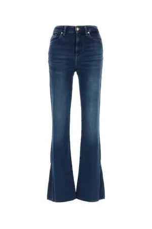 Seven For All Mankind Flared Jeans - Blue
