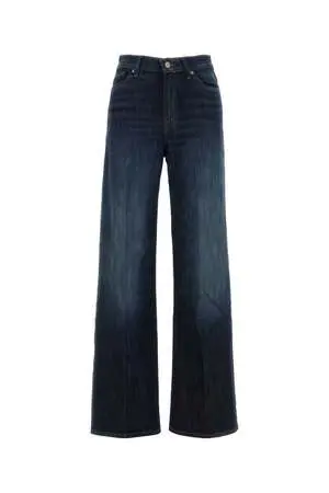 Seven For All Mankind Flared Jeans - Blue