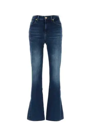 Seven For All Mankind Flared Jeans - Blue