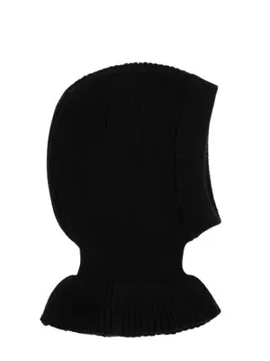 LEMAIRE Wool Balaclava - Black