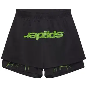 SP5DER Mesh Double Layer Short 'onyx