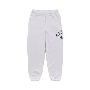 StÜssy Varsity Fleece Pants - Grey