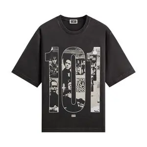 Kith Records For Depeche Mode 101 Live Vintage Alex Tee - Black