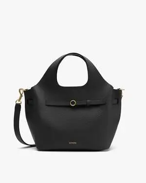 Cuyana Belted Mini System Tote Anniversary Collection Bag - Black