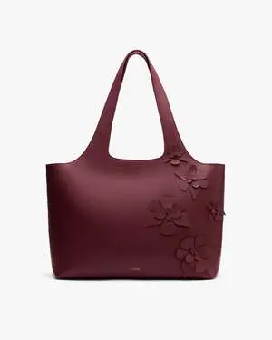 Cuyana Flower System Tote 16-inch Anniversary Collection Bag - Cherry