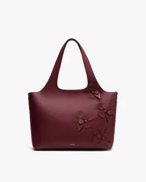 Cuyana Flower System Tote 13-inch Anniversary Collection Bag - Cherry