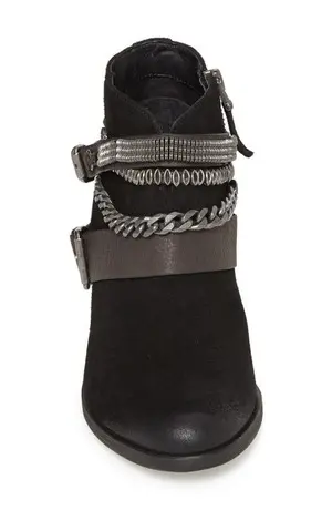 Trouvé Bristol Bootie With Embellished Straps And Chains