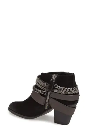 Trouvé Bristol Bootie With Embellished Straps And Chains