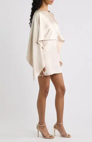 Line & Dot Muse Drape Drop Waist Dress