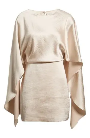 Line & Dot Muse Drape Drop Waist Dress