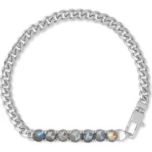 Melinda Maria Julian Loves Labradorite Bracelet - Silver-lab