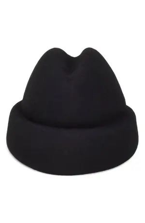 GIGI BURRIS MILLINERY Sharina Wool Felt Hat - Black