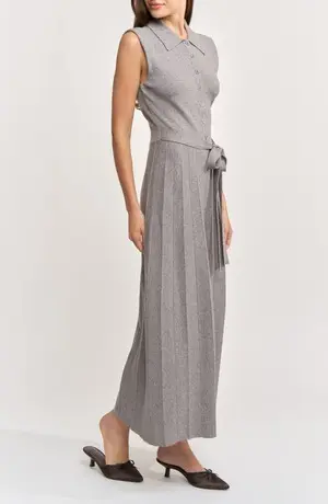 EN SAISON Annie Sleeveless Maxi Sweater Dress