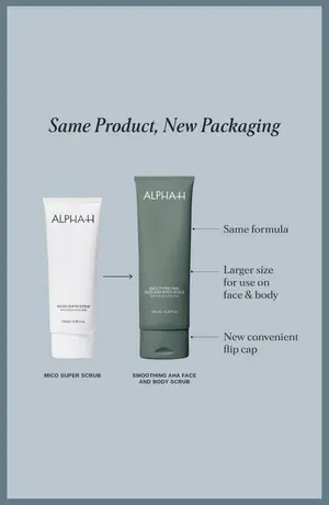 ALPHA-H Smoothing Aha Face And Body Scrub