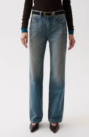 PISTOLA Harlowe High Waist Wide Leg Jeans - Great Falls