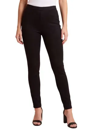 Roaman's Faux Suede Legging - Black