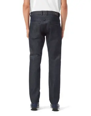 BILLIONAIRE Elaphe Detail Super Straight Cut Jeans - Navy