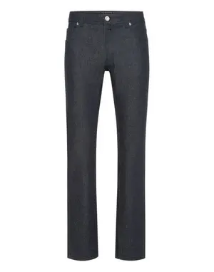 BILLIONAIRE Elaphe Detail Super Straight Cut Jeans - Navy