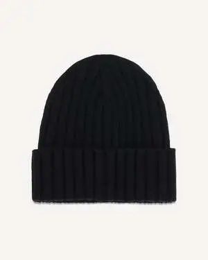 Moncler Wool Beanie With Logo