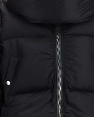 Rick Owens Padded Funnel Neck Jacket - Black