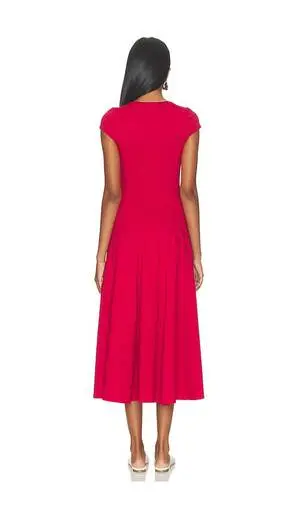 RAT BOI Cotton Blend Midi Dress