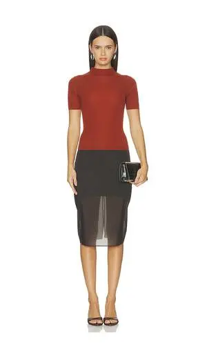 Theory Leenda Top In Orange