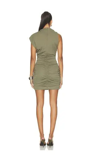 Steve Madden Ruched Jersey Dress