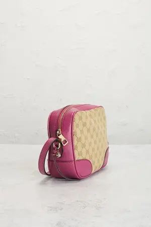 Gucci Renew Mini Bree Messenger Bag - Pink