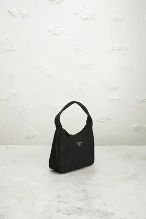 Prada Tessuto Sport Hobo Bag - Black