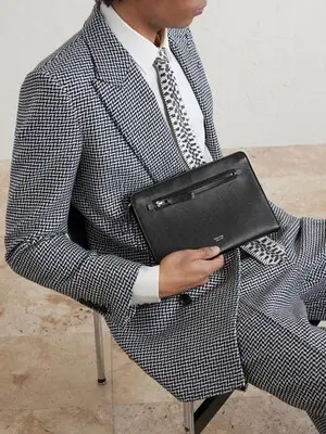 TOM FORD Victor Full-grain Leather Pouch