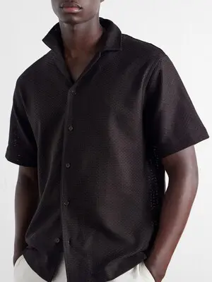 Orlebar Brown Maitan Camp-collar Cotton Shirt