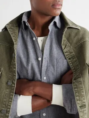 Hartford Paul Cotton-flannel Shirt