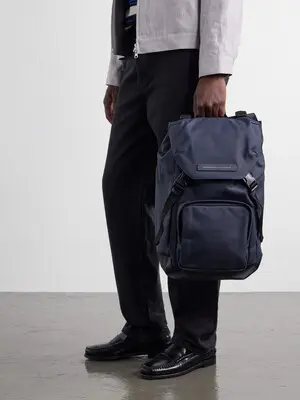 HORIZN STUDIOS Sofo Travel City Canvas Backpack - Blue