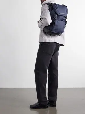 HORIZN STUDIOS Sofo Travel City Canvas Backpack - Blue