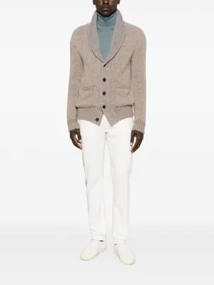 Brioni Cashmere And Silk Cardigan